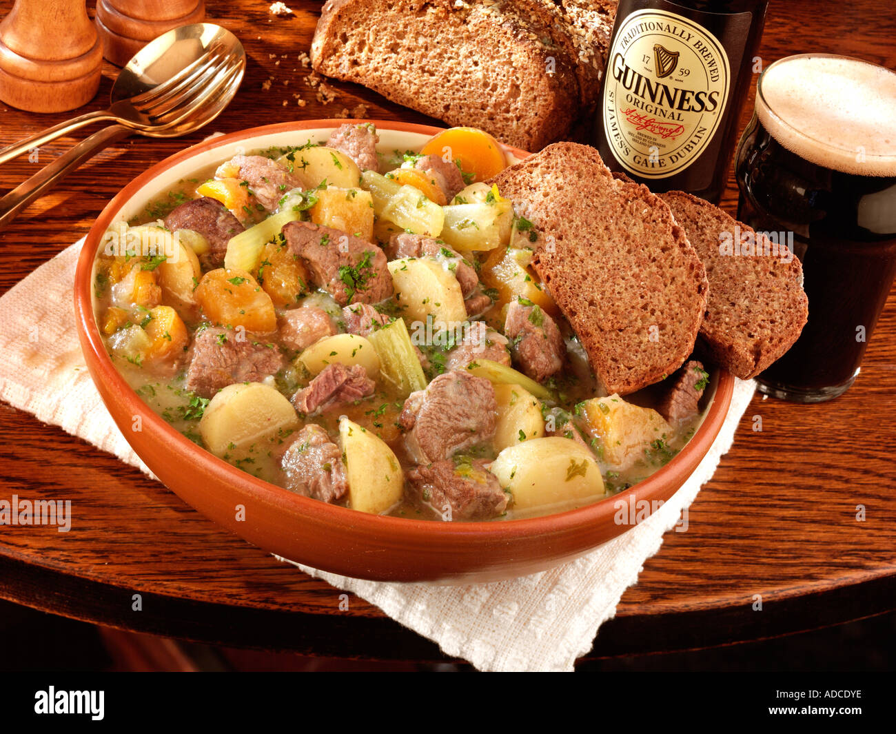 TRADITIONAL IRISH STEW Stock Photo - Alamy