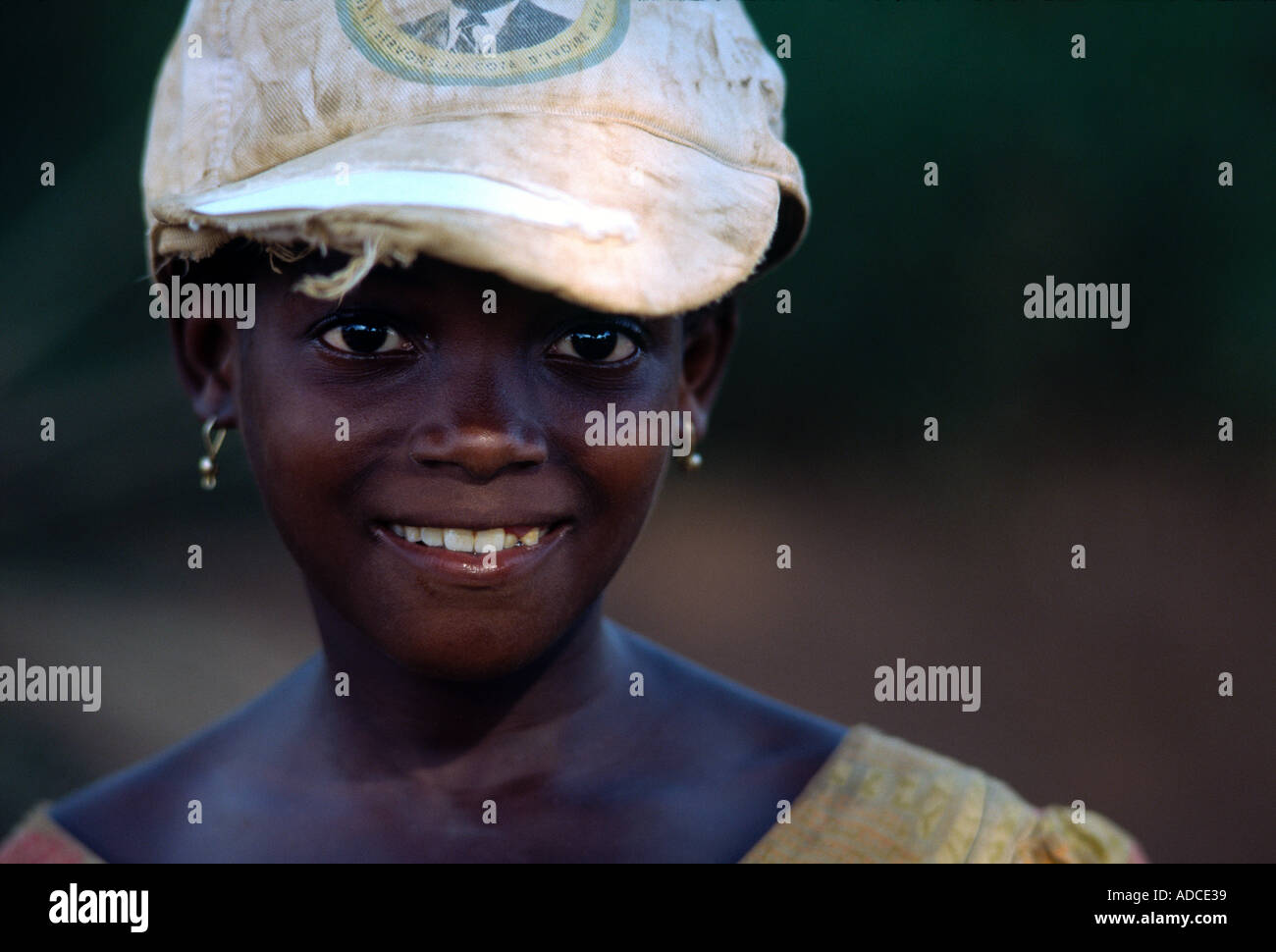 Girl portrait Ivory Coast Stock Photo - Alamy