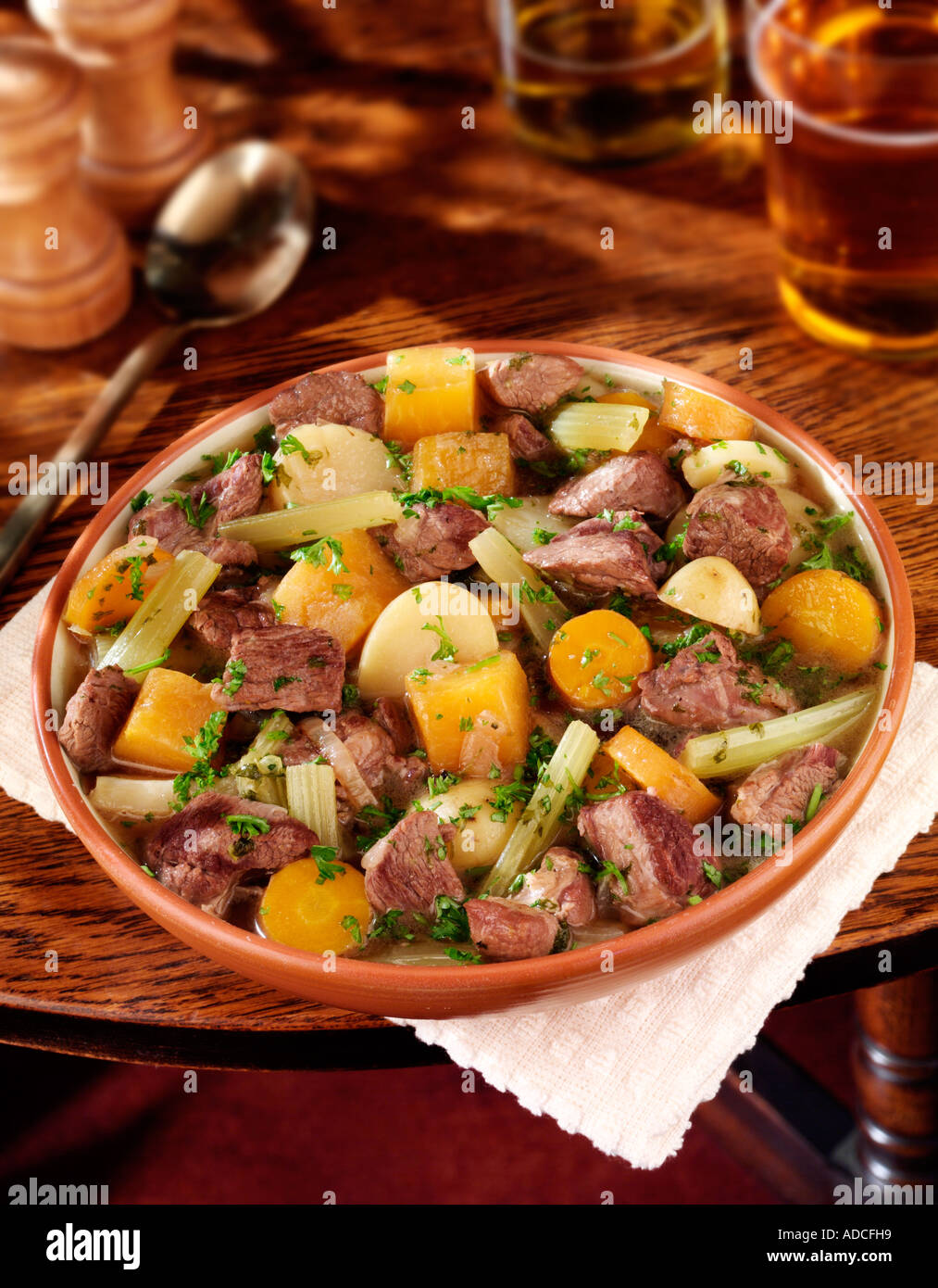 TRADITIONAL WELSH CAWL Stock Photo - Alamy