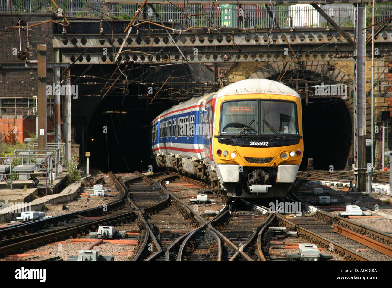 Commuter Train Kings Cross Station Stock Photo - Alamy