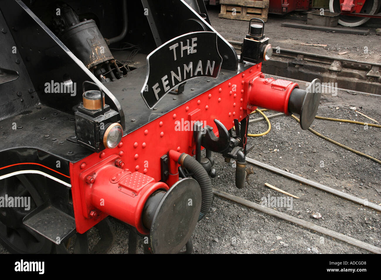 Steam Locomotive at Nene Valley Railway Stock Photo - Alamy