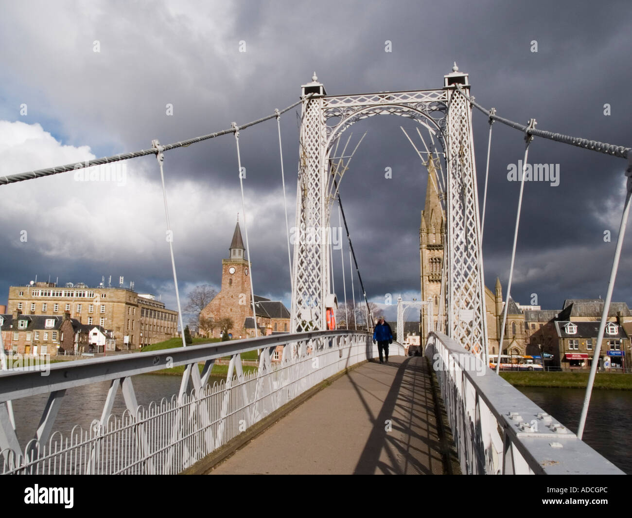 River ness bridges hi-res stock photography and images - Alamy