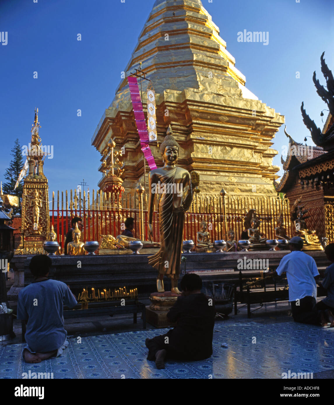 Buddhist offerings at doi hi-res stock photography and images - Alamy