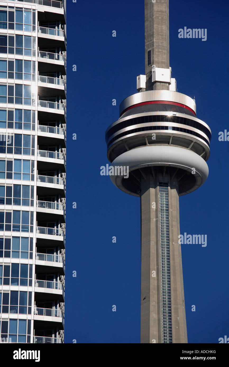 Canada Ontario Toronto CN Tower highrise building Stock Photo - Alamy
