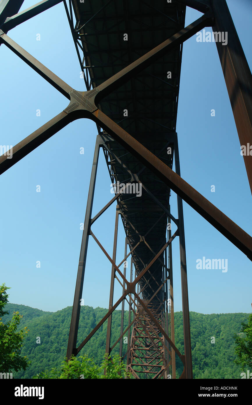 AJD58843, Fayetteville, WV, West Virginia, New River Gorge Bridge Stock ...