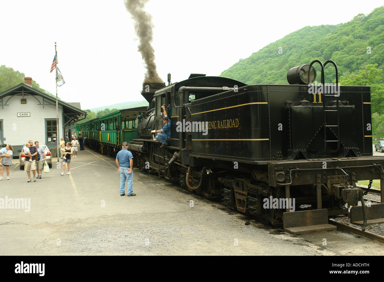 AJD58861, Cass, WV, West Virginia, Cass Scenic Railroad State Park ...