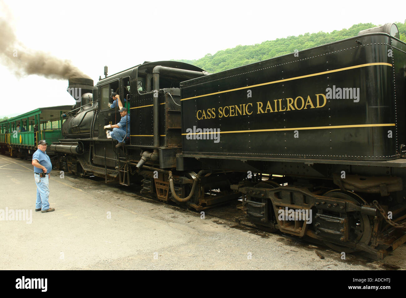 Cass scenic railroad state park hi-res stock photography and images - Alamy