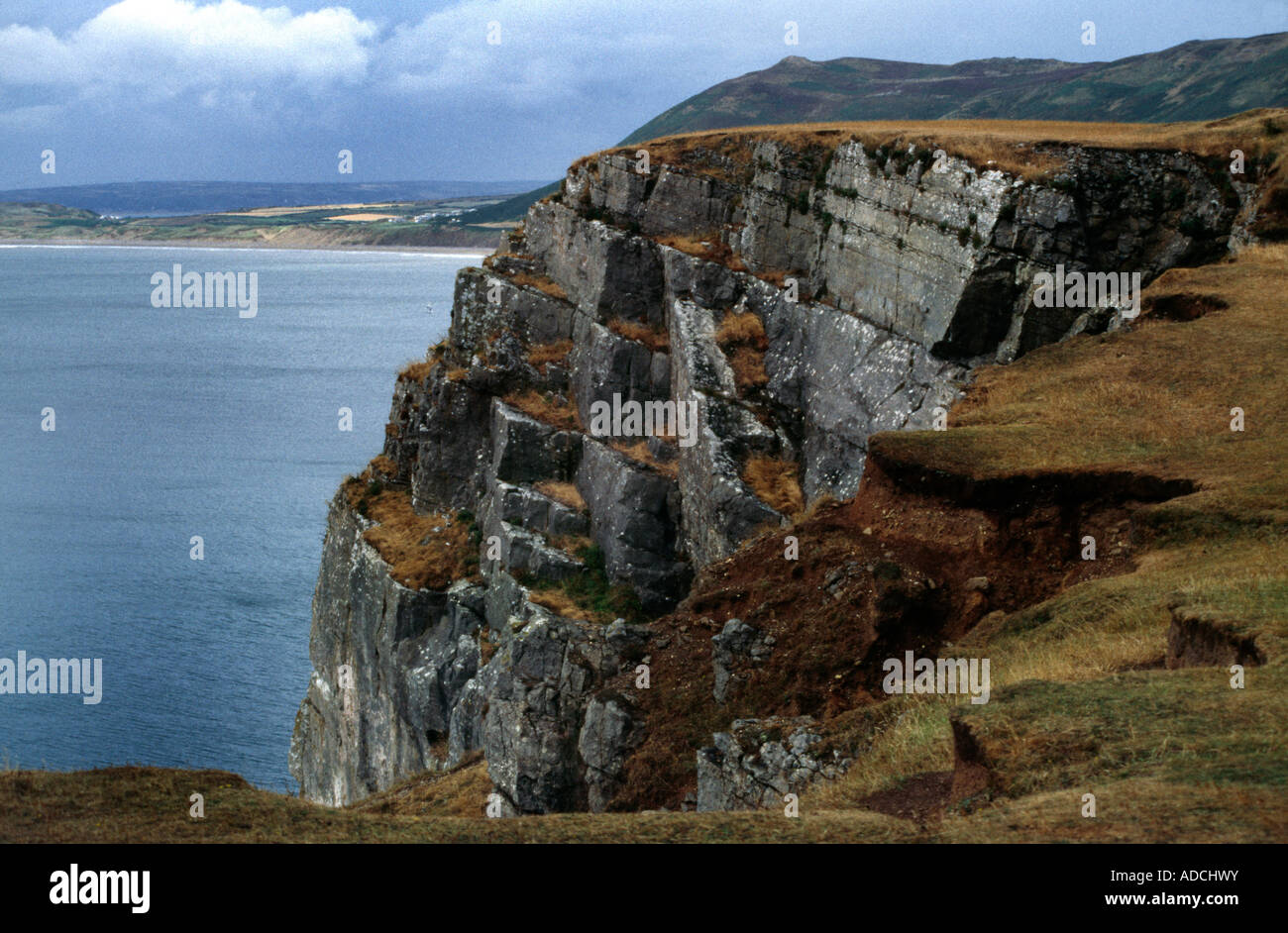 Cornwall England Land's End Cliff Stock Photo - Alamy