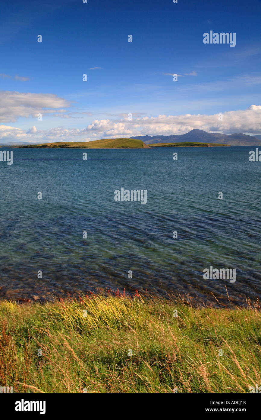 Croagh Patrick across Clew Bay from Rosturk, Newport, County Mayo ...
