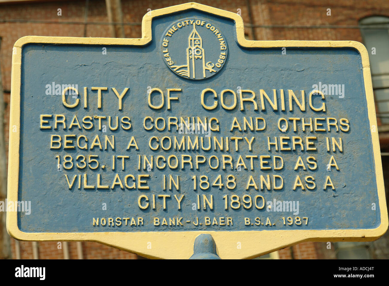 Downtown corning new york state hi-res stock photography and images - Alamy