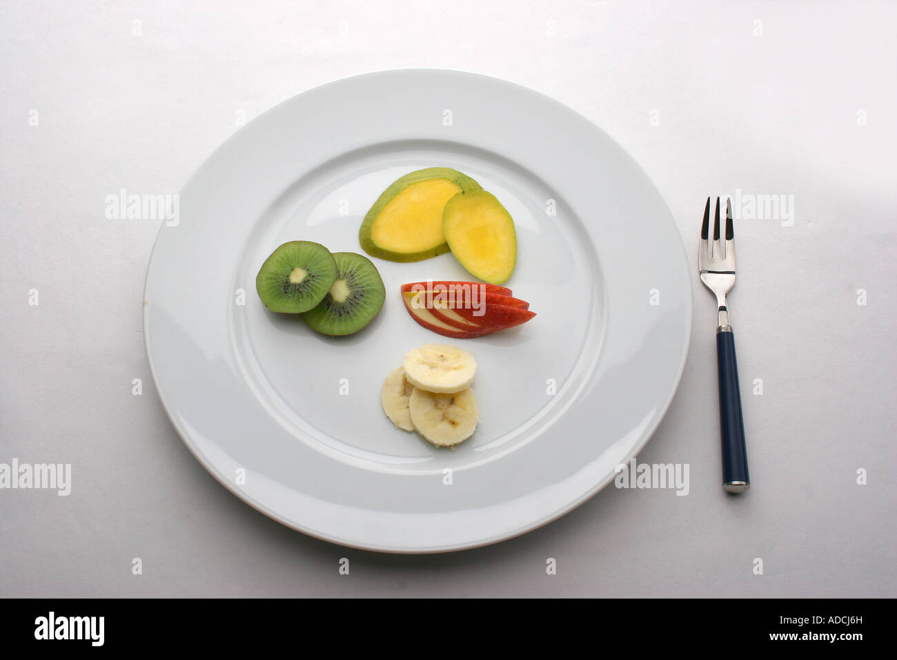 plate of fruits Stock Photo - Alamy