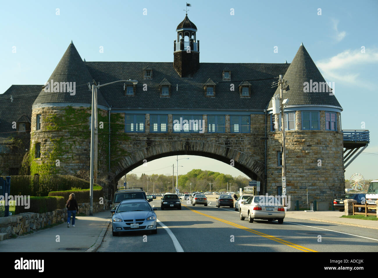 New england narragansett towers hi-res stock photography and images - Alamy