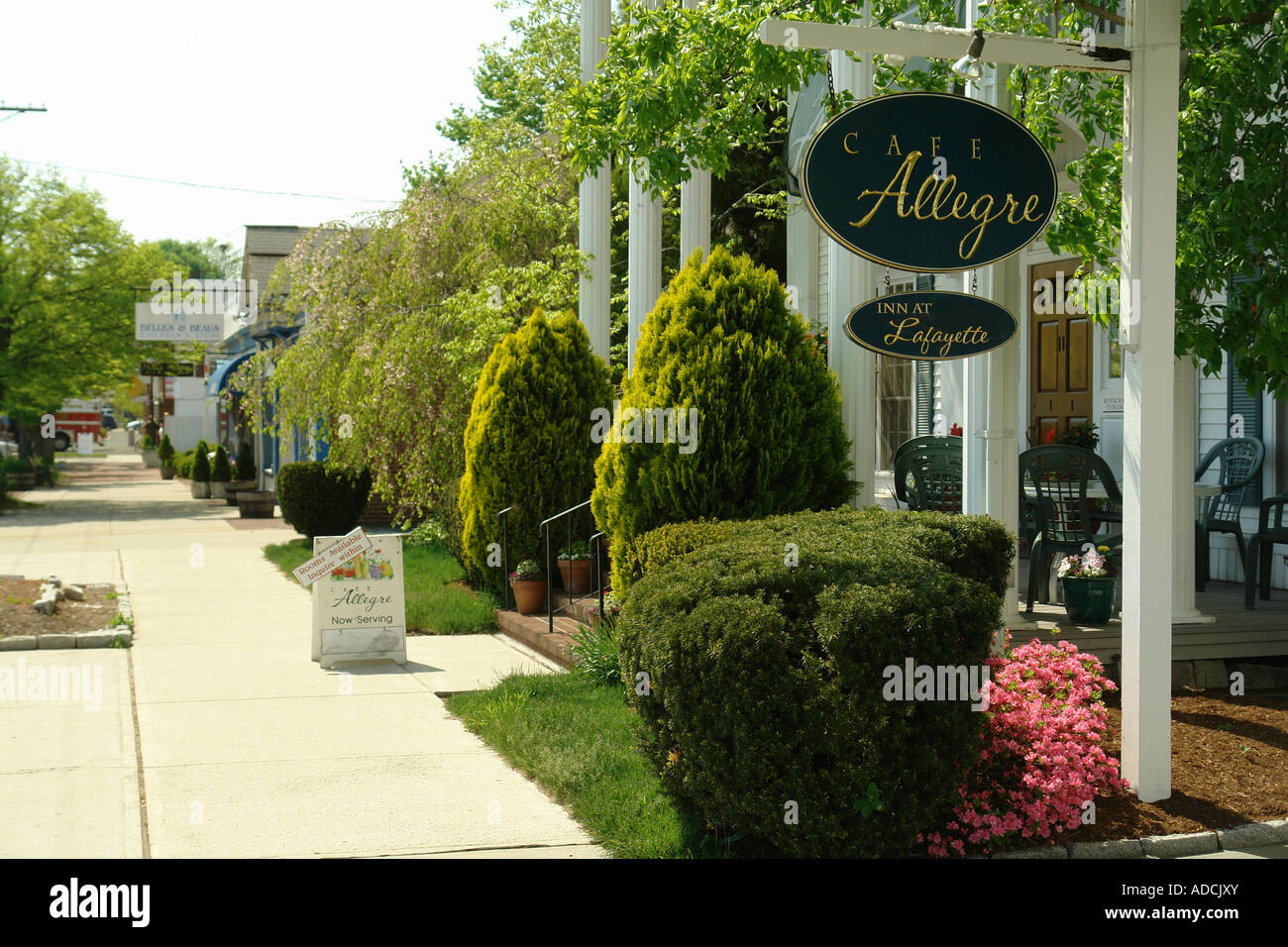 AJD58421, Madison, CT, Connecticut, downtown Stock Photo - Alamy