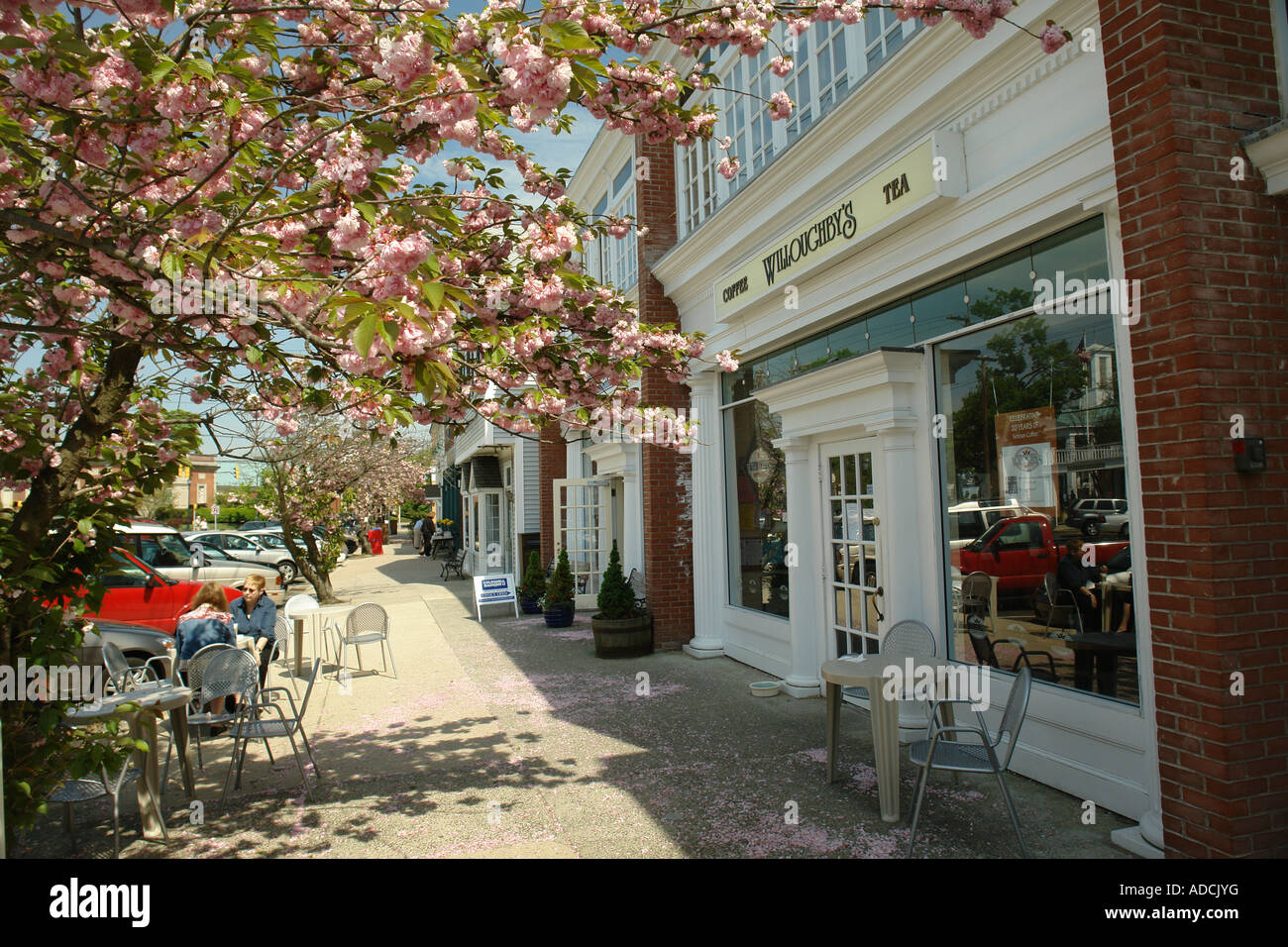AJD58422, Madison, CT, Connecticut, downtown Stock Photo - Alamy