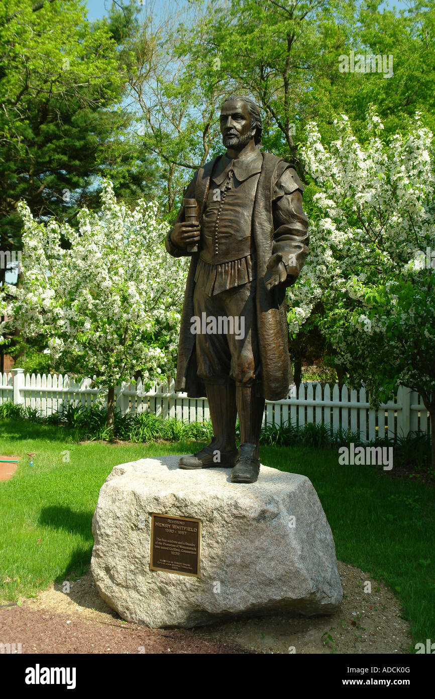 AJD58430, Guilford, CT, Connecticut, Henry Whitfield Museum Stock Photo ...