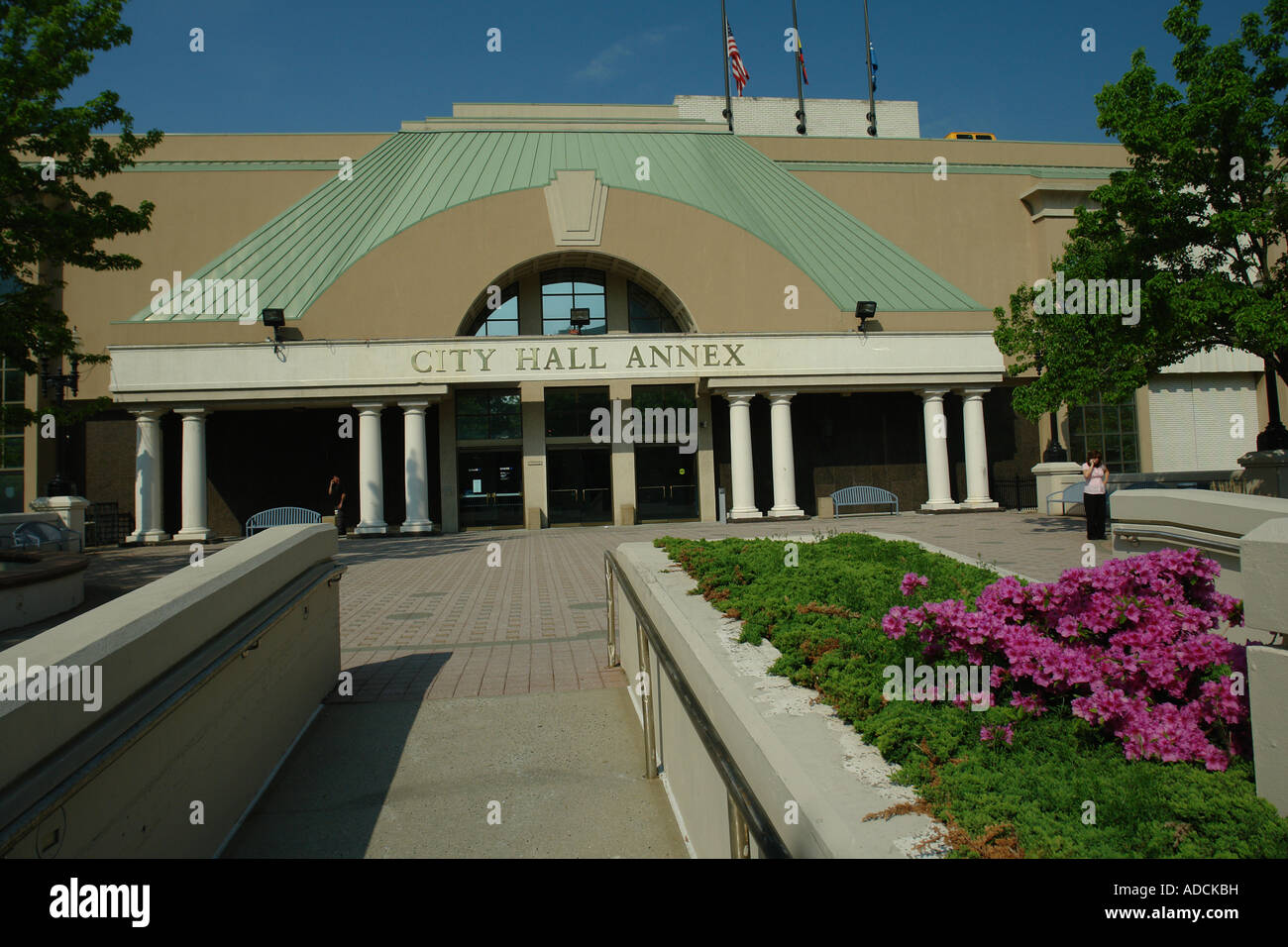 AJD58522, Bridgeport, CT, Connecticut, Downtown, City Hall Annex Stock ...