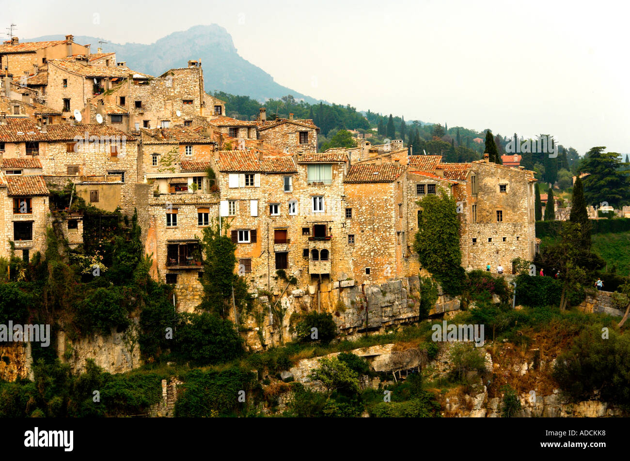 Tourrettes sur loup village perche perche perched hill village provence ...