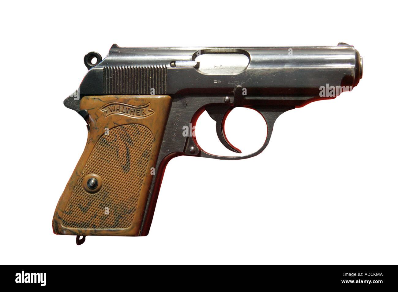 antique old fashioned pistol armory firearm trigger shoot white ...