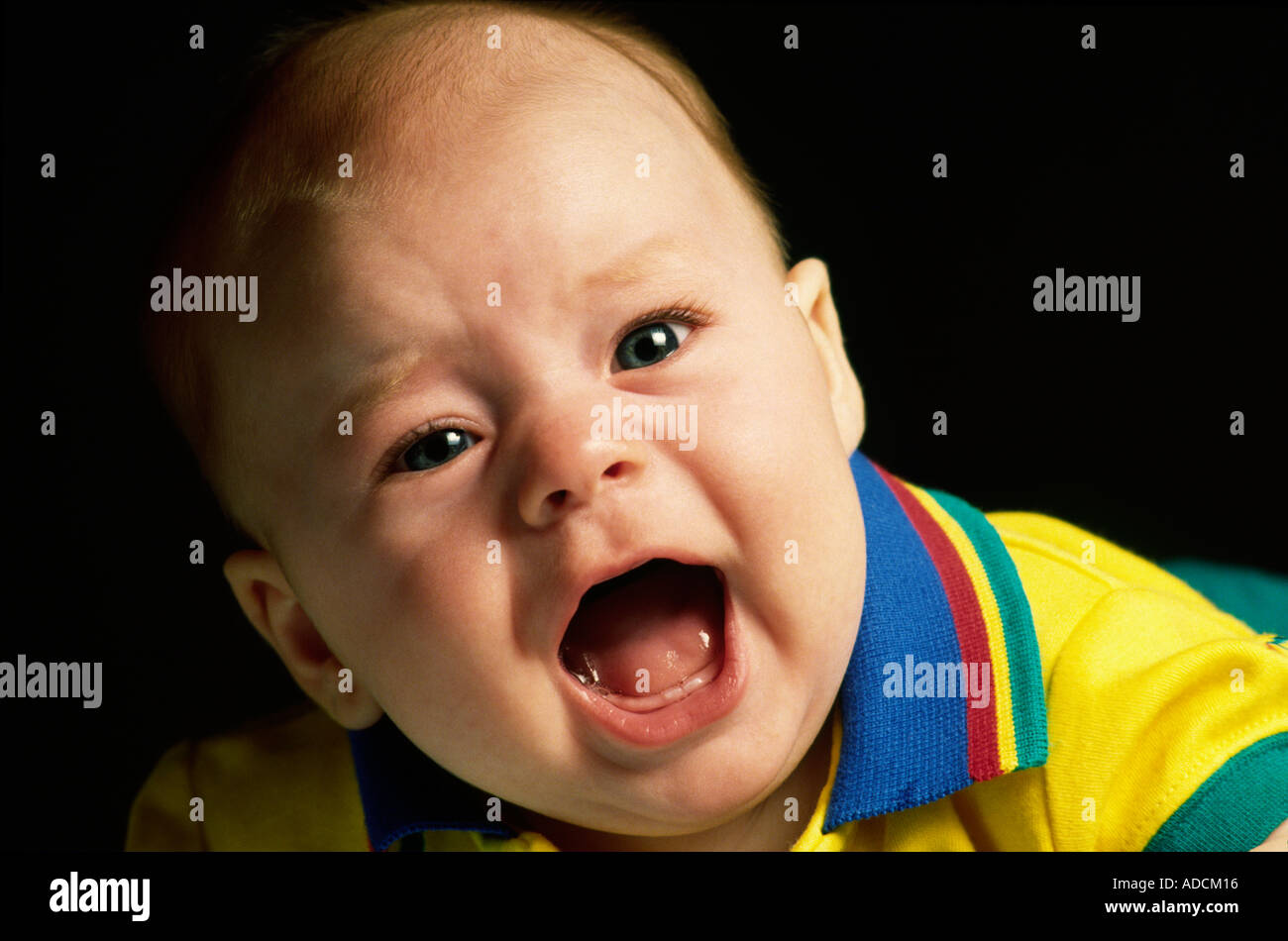 Small child crying Model Released Image Stock Photo - Alamy
