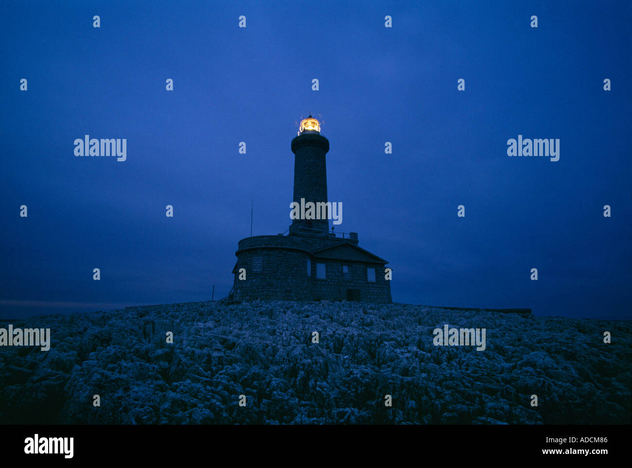 Porer lighthouse was built in 1833 on the islet of the same name ...
