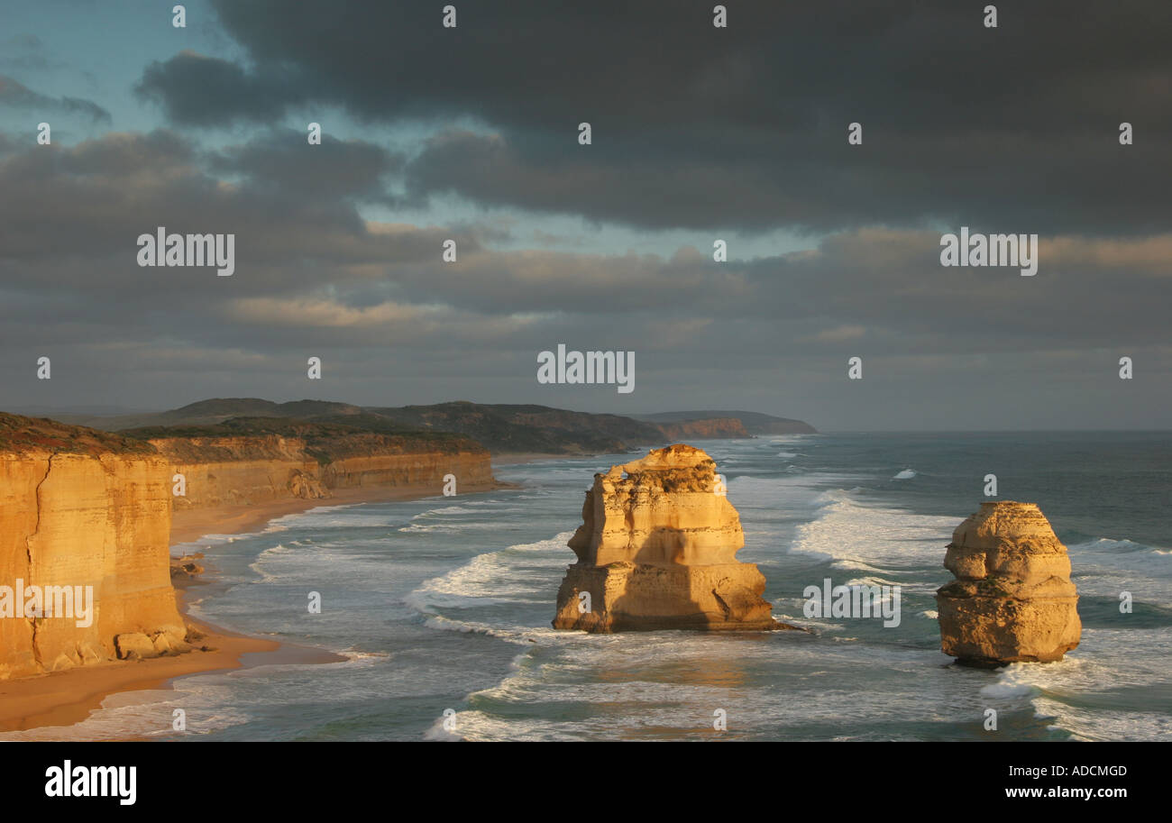 Two of the Twelve Apostles in Australia Stock Photo - Alamy