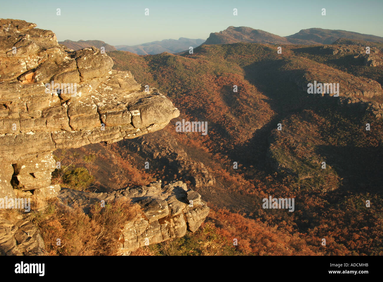 The Balconies rock formation Stock Photo - Alamy