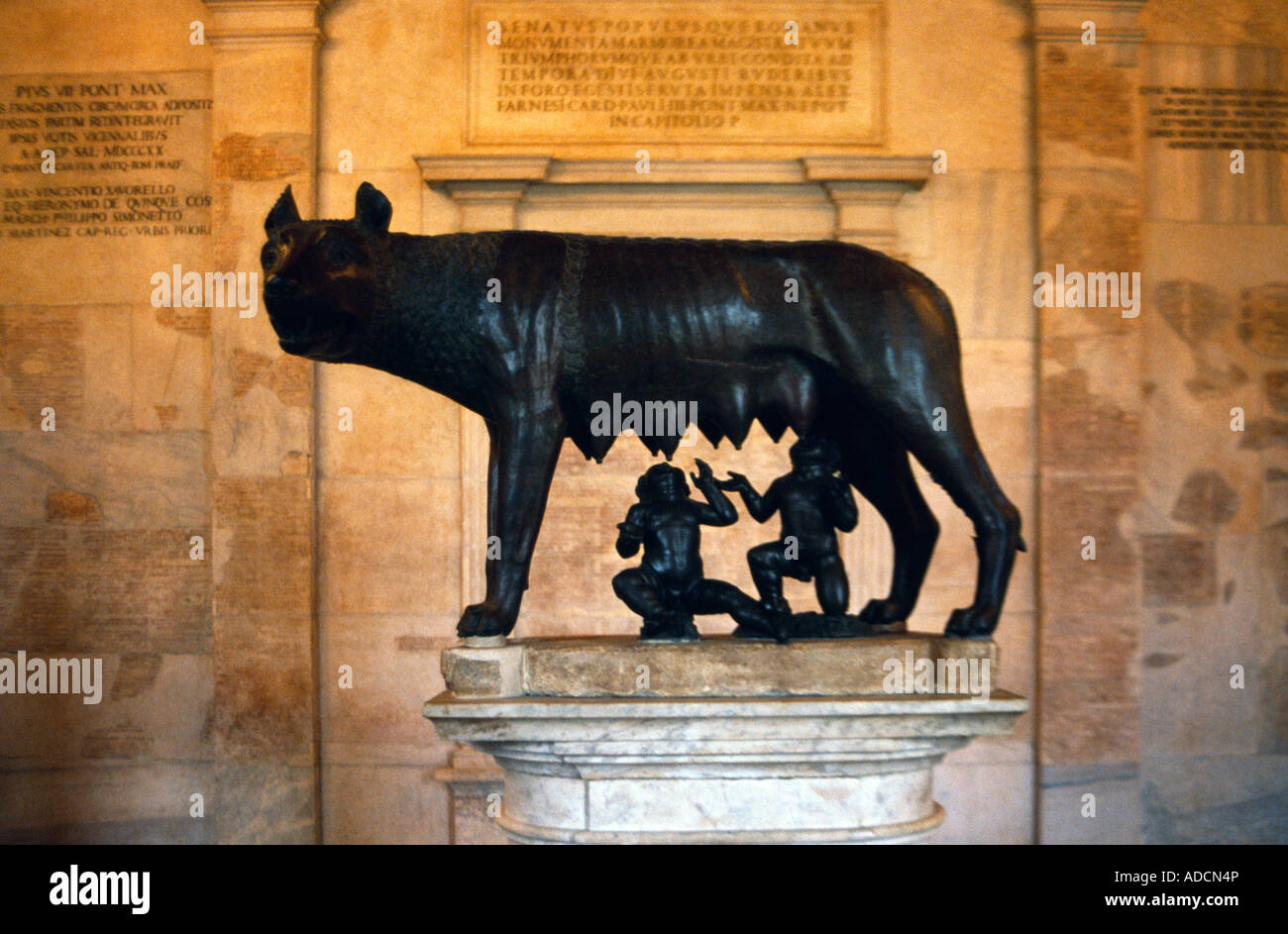 Rome Italy Capitoline Museum Capitoline She-wolf Stock Photo - Alamy