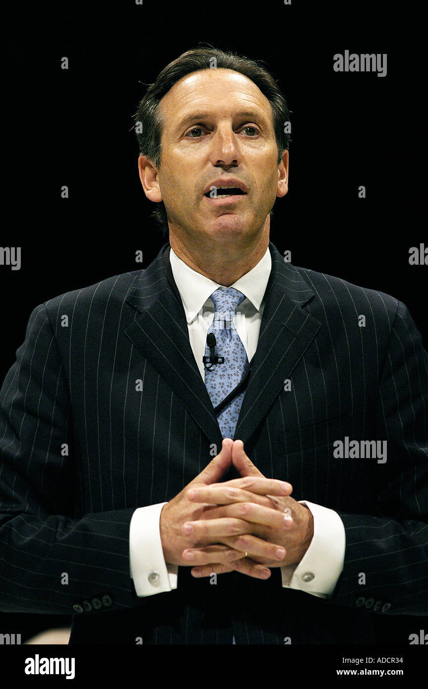 Howard shultz hi-res stock photography and images - Alamy