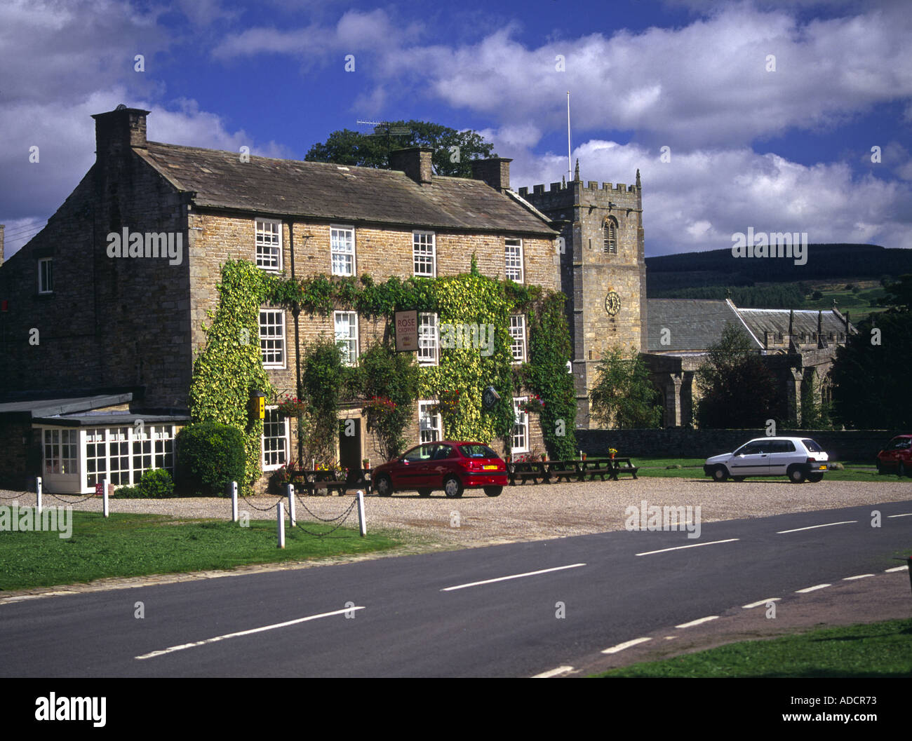 Rose and crown romaldkirk hi-res stock photography and images - Alamy