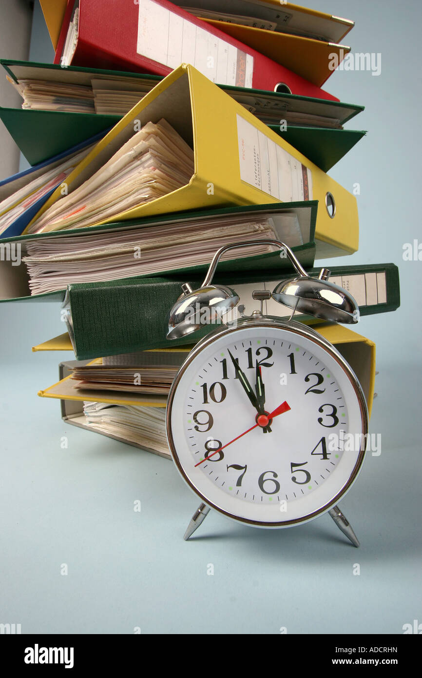 stack of files Stock Photo - Alamy