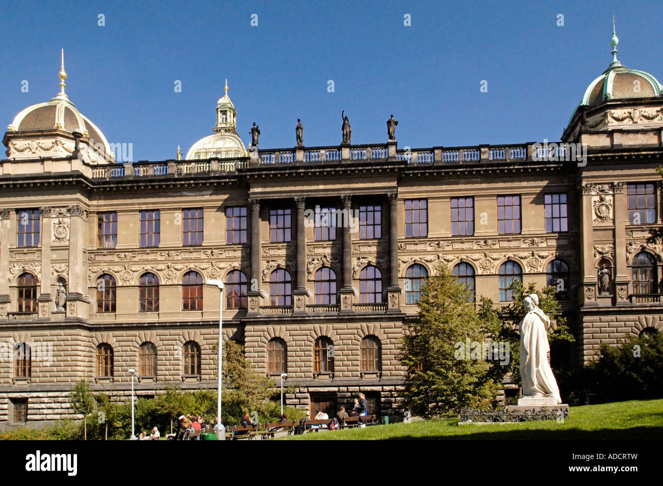 National Museum Prague Czech Republic Stock Photo - Alamy