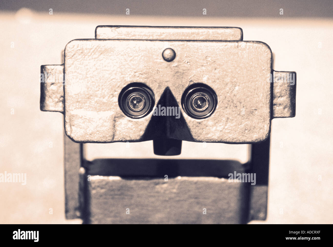 looking glass representing face Stock Photo - Alamy