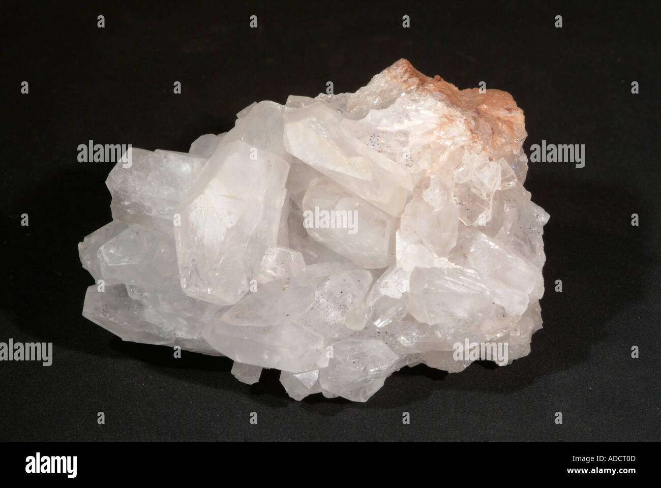 Mineral Celestite, Varient Celestite, Pale blue crystals, Yate pit ...