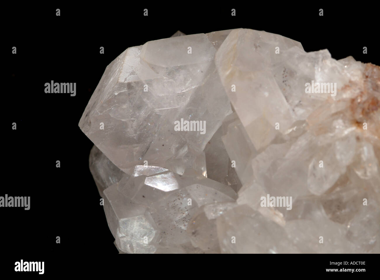 Mineral Celestite, Varient Celestite, Pale blue crystals, Yate pit ...