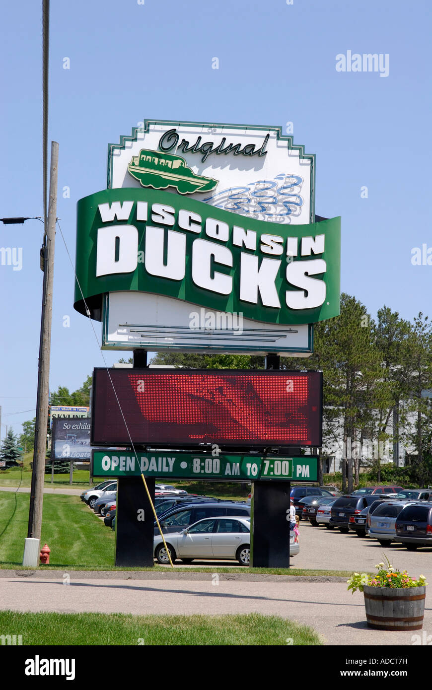 The Duck water and land rides are a popular attraction at The Wisconsin ...