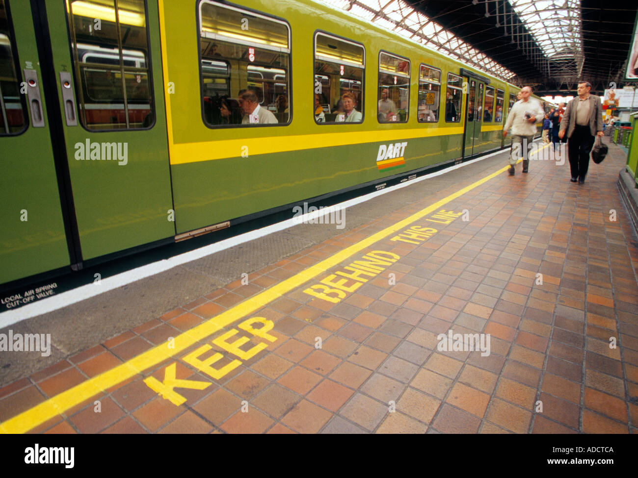 Dart railway station dublin ireland hi-res stock photography and images ...