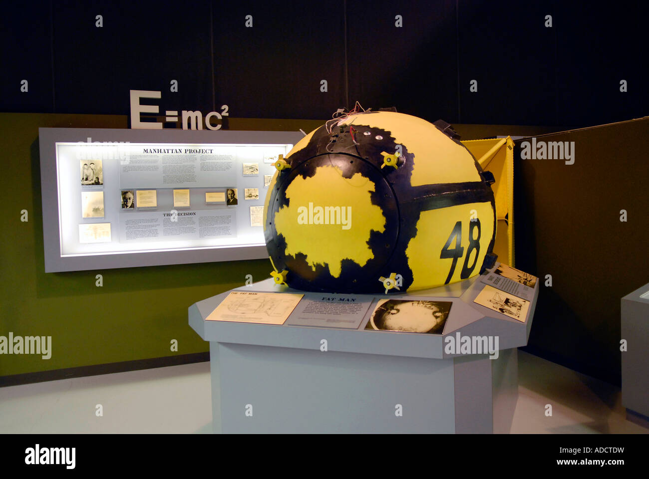 The Fat Man atomic bomb Stock Photo - Alamy