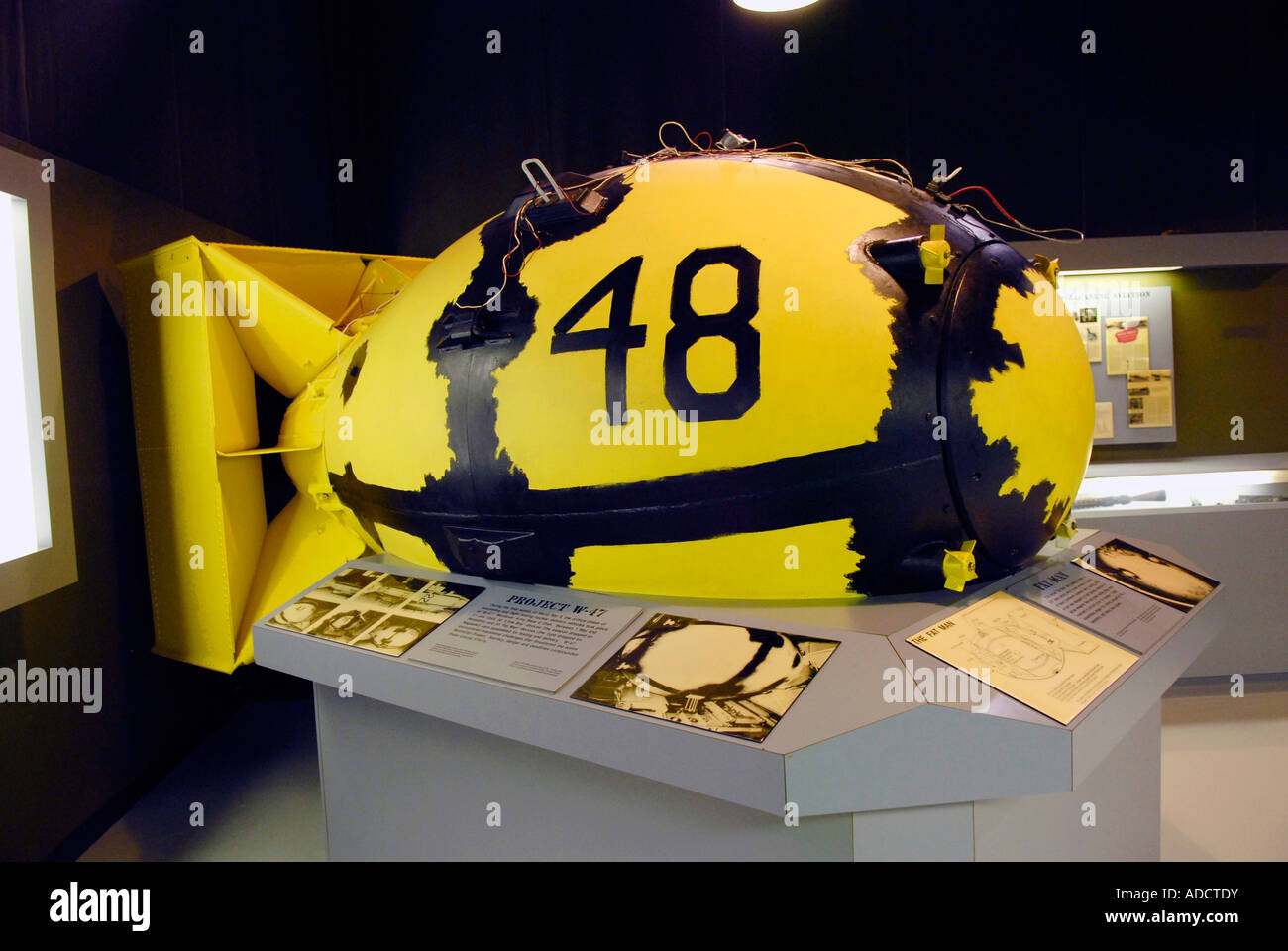 The Fat Man atomic bomb Stock Photo - Alamy
