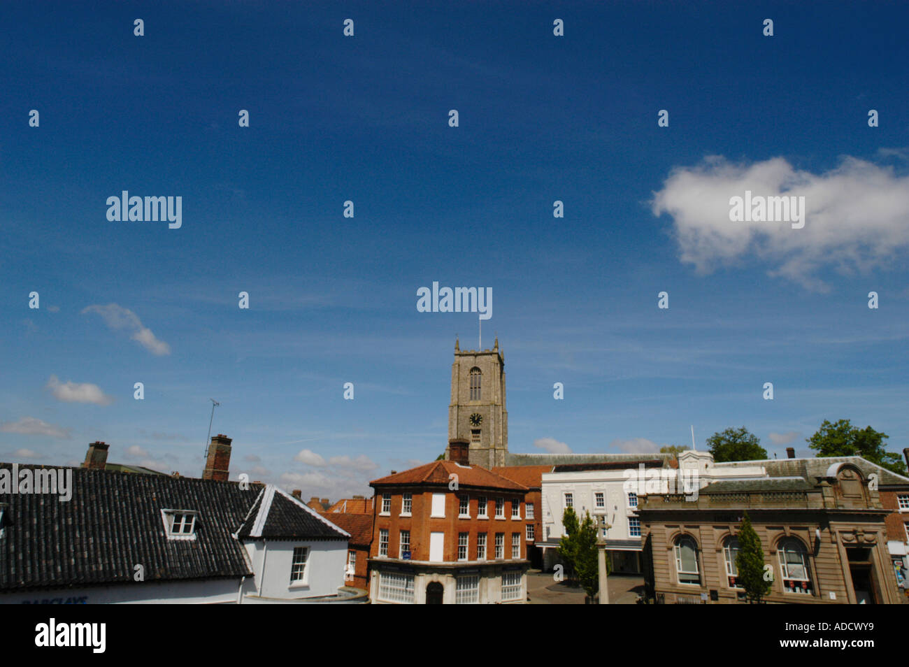 Fakenham town centre hi-res stock photography and images - Alamy