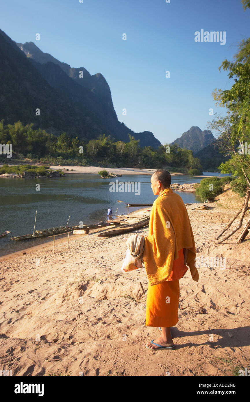 Buddhist monk holy water on hi-res stock photography and images - Alamy
