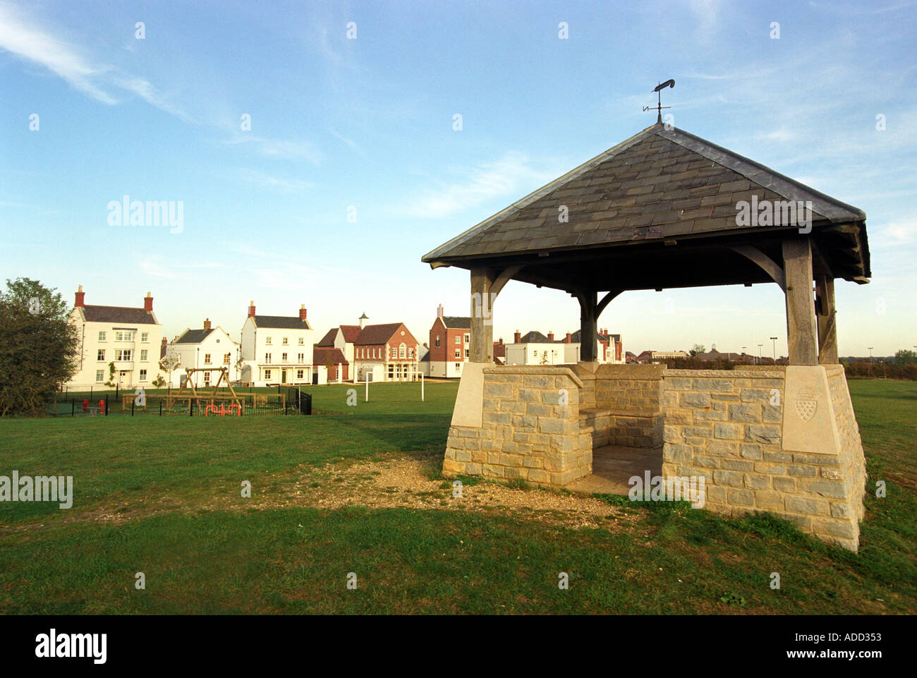 Poundbury Village in Dorset England UK Stock Photo - Alamy