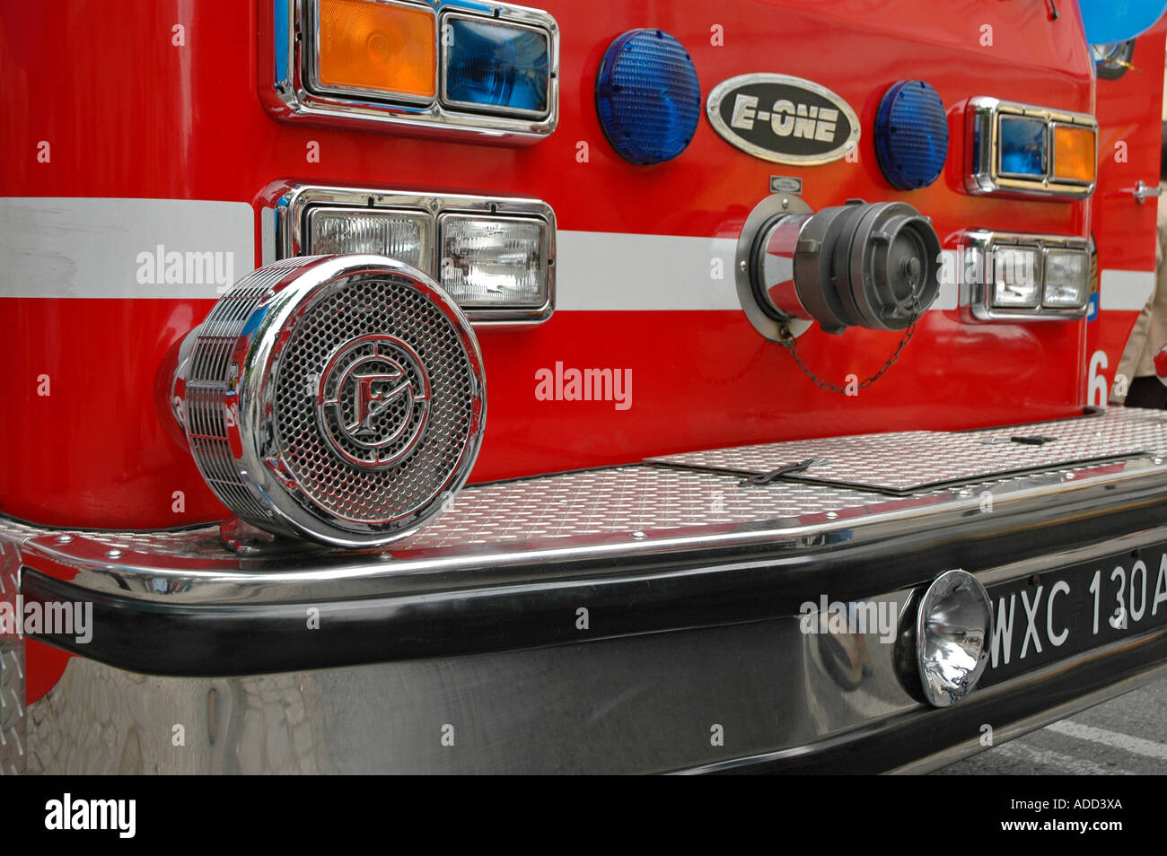 Warsaw Fire-Service 170 anniversary occasional show. E-one old type of ...