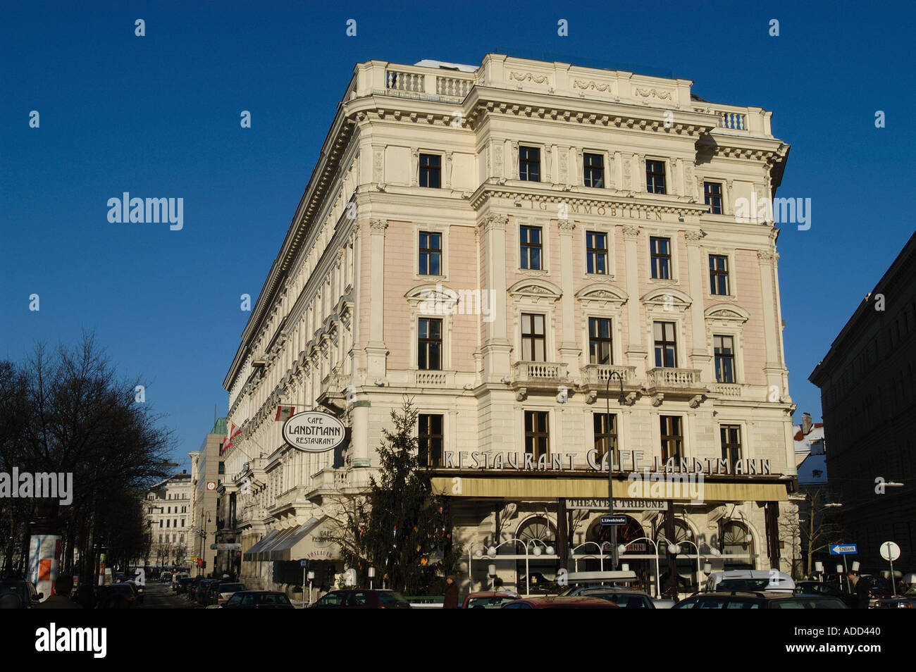cafe Landtmann Vienna Stock Photo - Alamy