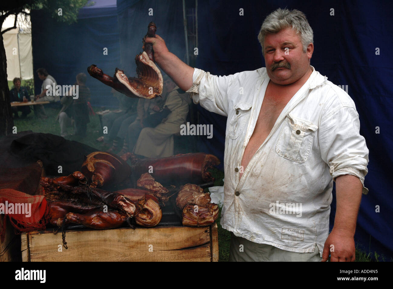 Polish butcher hi-res stock photography and images - Alamy