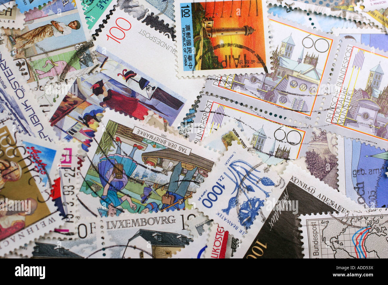 Greetings stamps hi-res stock photography and images - Alamy