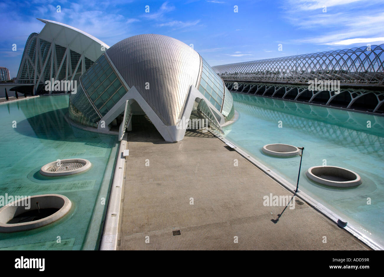 Santiago Calatrava in Spain Stock Photo - Alamy