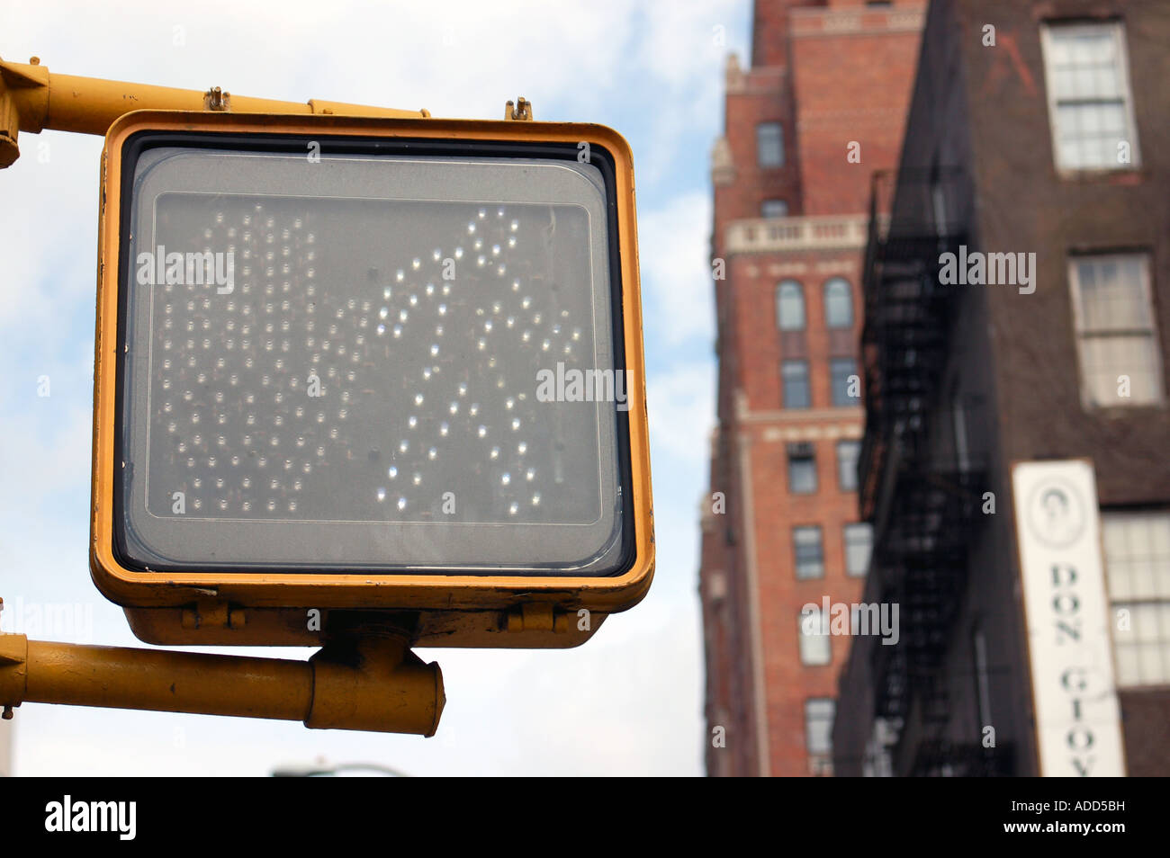 Stop / Walk sign, New York City Stock Photo - Alamy