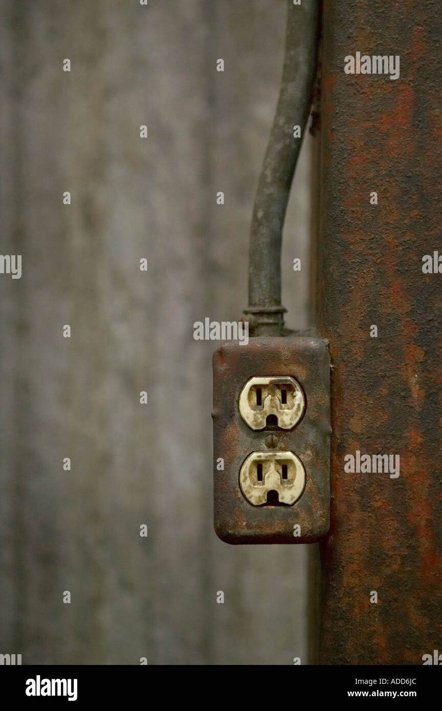 Power pole rusty electrical power hi-res stock photography and images ...