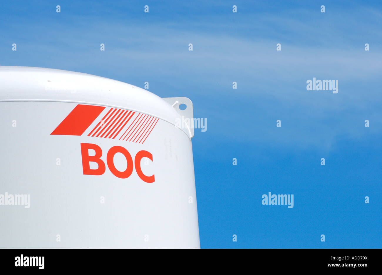 BOC liquid nitrogen tanks at TyreGenics cryogenic tyre recycling plant ...