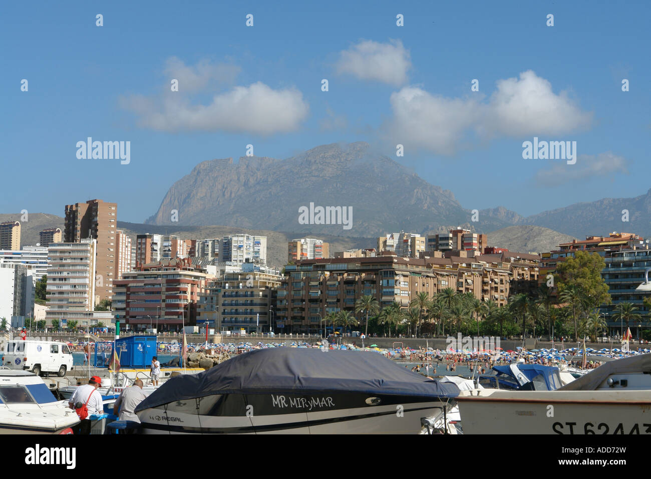 Hotel benidorm marina hi-res stock photography and images - Alamy